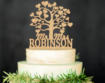 Heart tree topper | Etsy