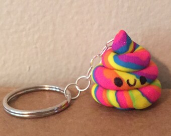 Poop keychain | Etsy