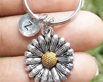 Daisy keychain | Etsy