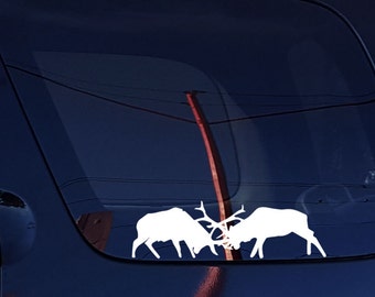 Elk decal | Etsy