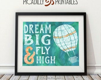 Fly high dream big | Etsy
