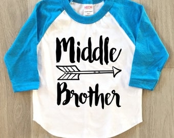 Middle brother shirt | Etsy