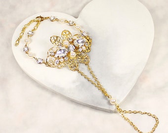 Hand piece bracelet | Etsy