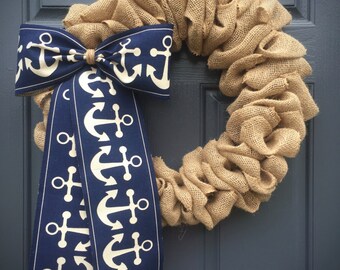 Unique beach wreath related items | Etsy