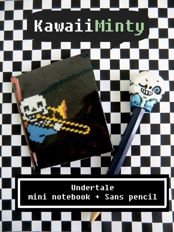 Undertale mini notebook Sans