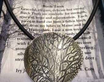 Items similar to Sterling Silver Tree Necklace on Etsy