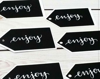 Calligraphy labels | Etsy