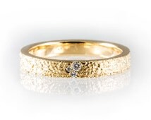 Unique scratched ring related items | Etsy