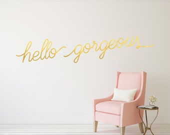 Girly wall decals | Etsy