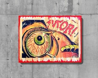 Unique horror pop art related items | Etsy