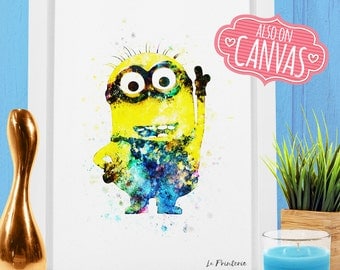Minion art | Etsy
