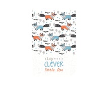 Unique clever little fox related items | Etsy