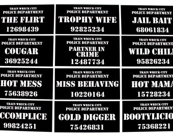 Mug shot signs | Etsy