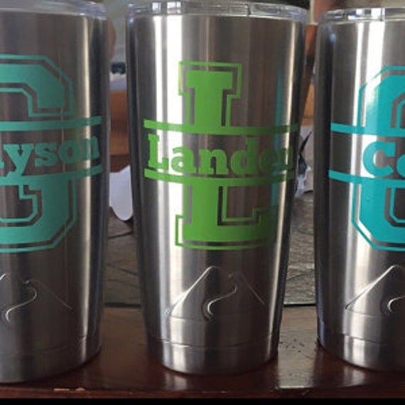 Yeti Decal Yeti Rambler Decal Yeti Tumbler by SimplyTheBestVinyl