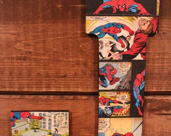 Spiderman letters | Etsy