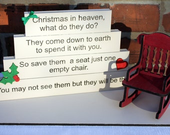 Christmas blocks | Etsy