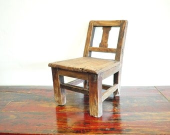 Small wooden chair | Etsy