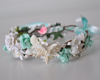 Seashell crown | Etsy