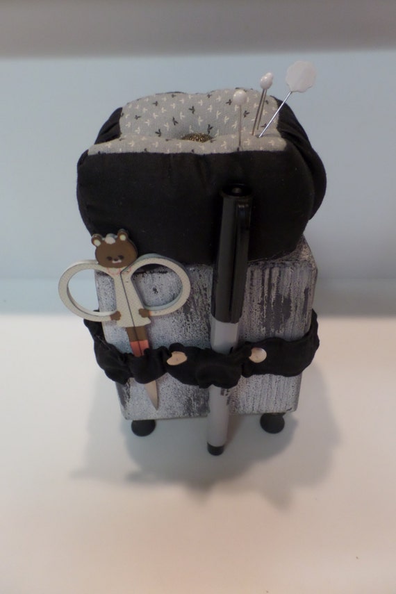 Items similar to SEWING TOOL CADDY with Pin Cushion Organizer. Great ...