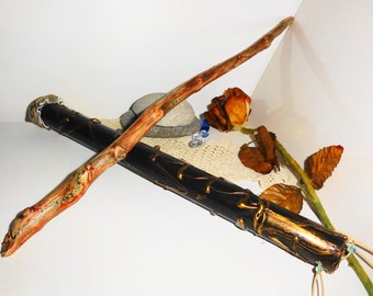 Unique wizard staff related items | Etsy