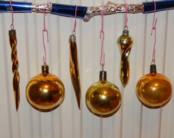 Glass icicle toy | Etsy