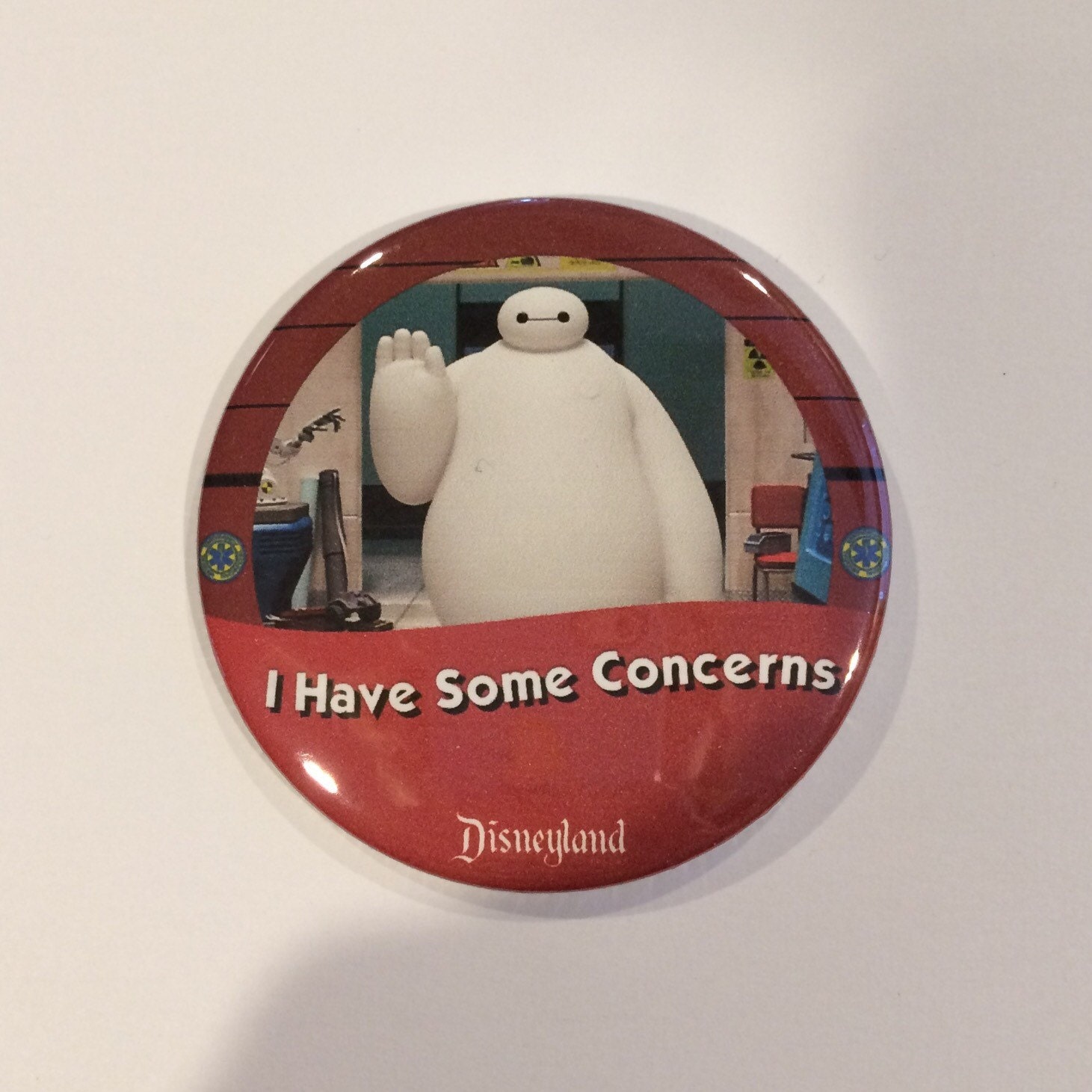 I Have Some Concerns Celebration Button