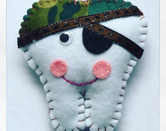 Pirate pillow | Etsy