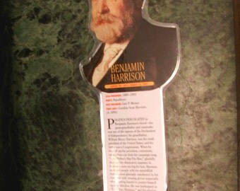 Benjamin harrison | Etsy