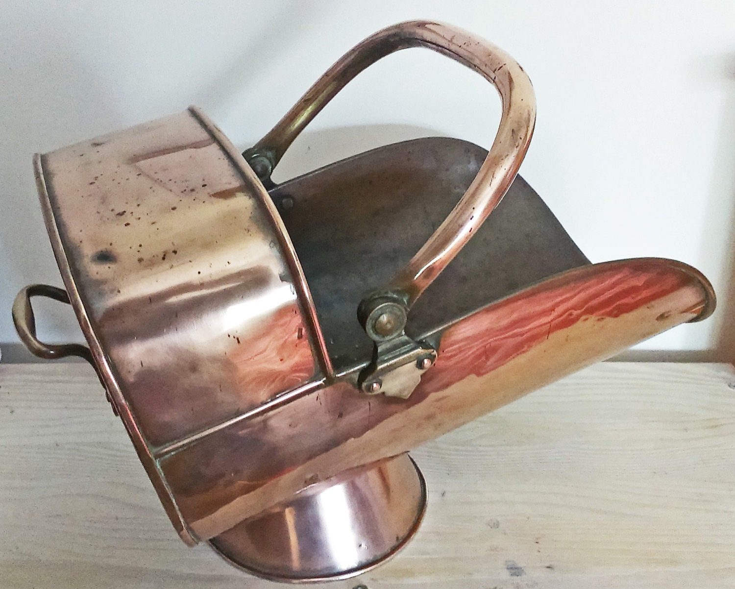 19thC Copper Coal Scuttle – Haute Juice