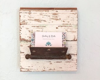 Rustic business card | Etsy