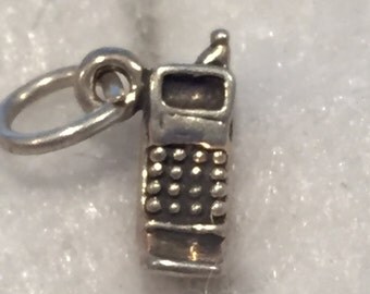 Flip phone charm | Etsy