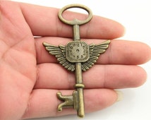 Popular items for key with wings on Etsy