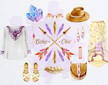 Unique boho accessories related items | Etsy