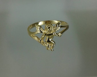 Guardian angel ring | Etsy