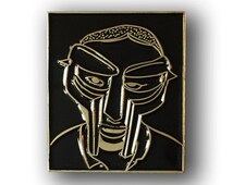 MF DOOM Enamel Pin - Hip Hop Pin Badge