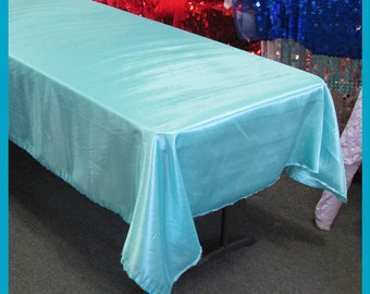 Aqua tablecloth | Etsy