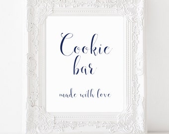 Cookie table sign | Etsy