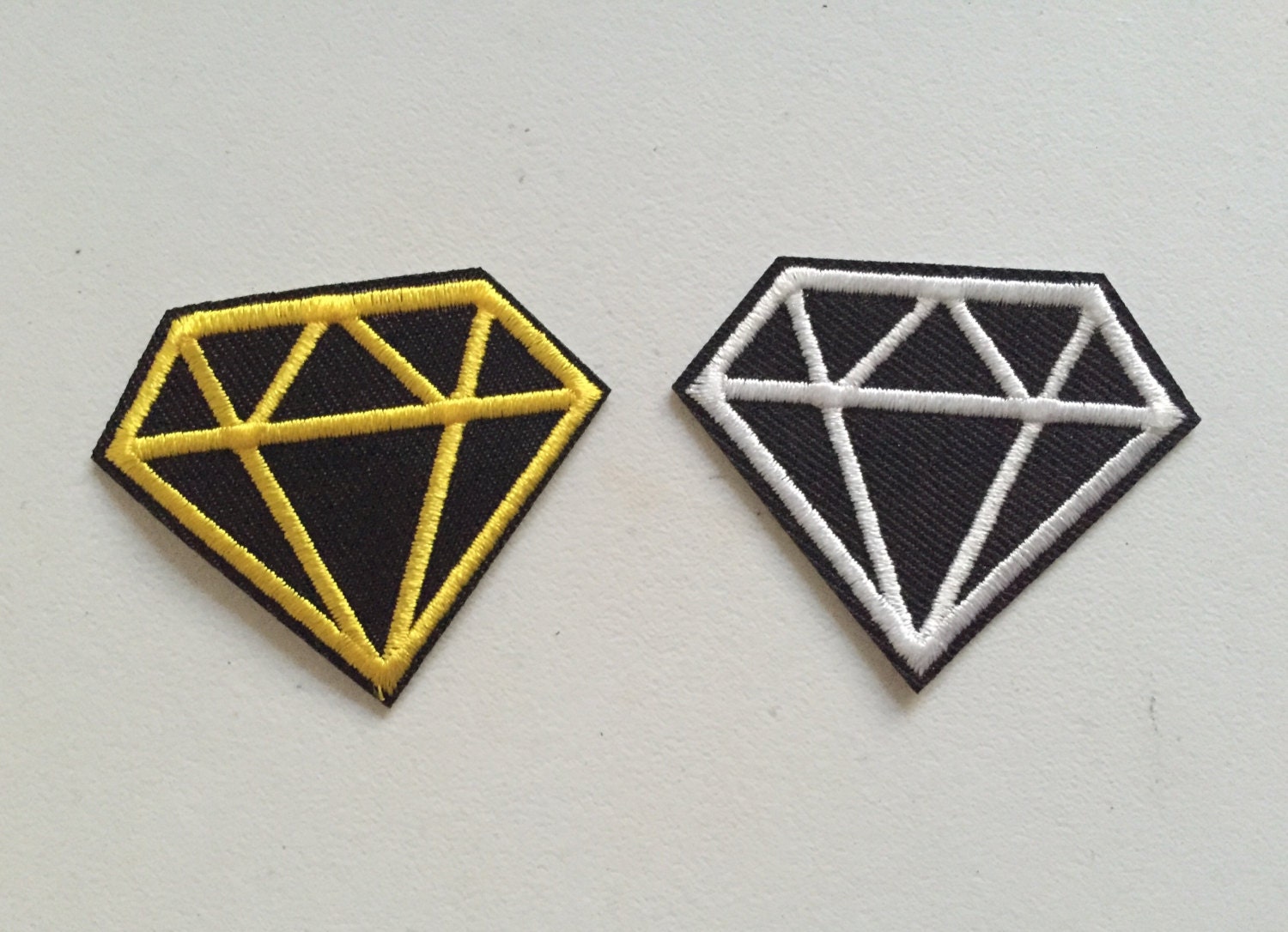 Diamond Iron-On Patch Diamond Applique Motif Decorative