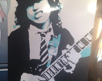 Angus young | Etsy