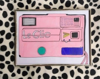 Camera drawing | Etsy