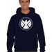 SHIELD S.H.I.E.L.D. Hoodie Hooded Sweatshirt Pullover Hood