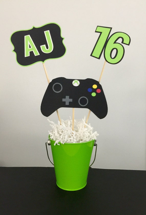Xbox Birthday Party Centerpieces Ideas