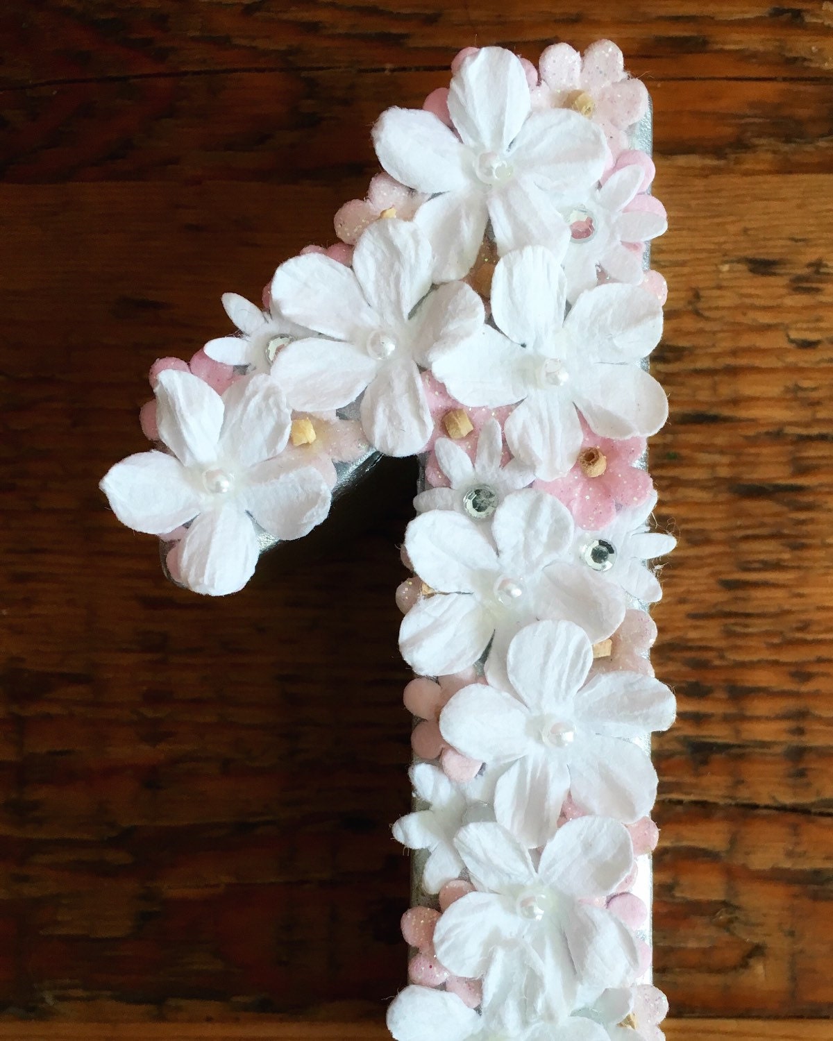 Floral numbers table numbers seating plan first birthday