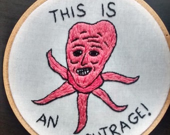 Snarky embroidery | Etsy