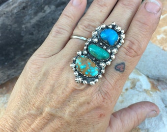 Big stone ring | Etsy