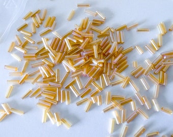 Long bugle beads | Etsy