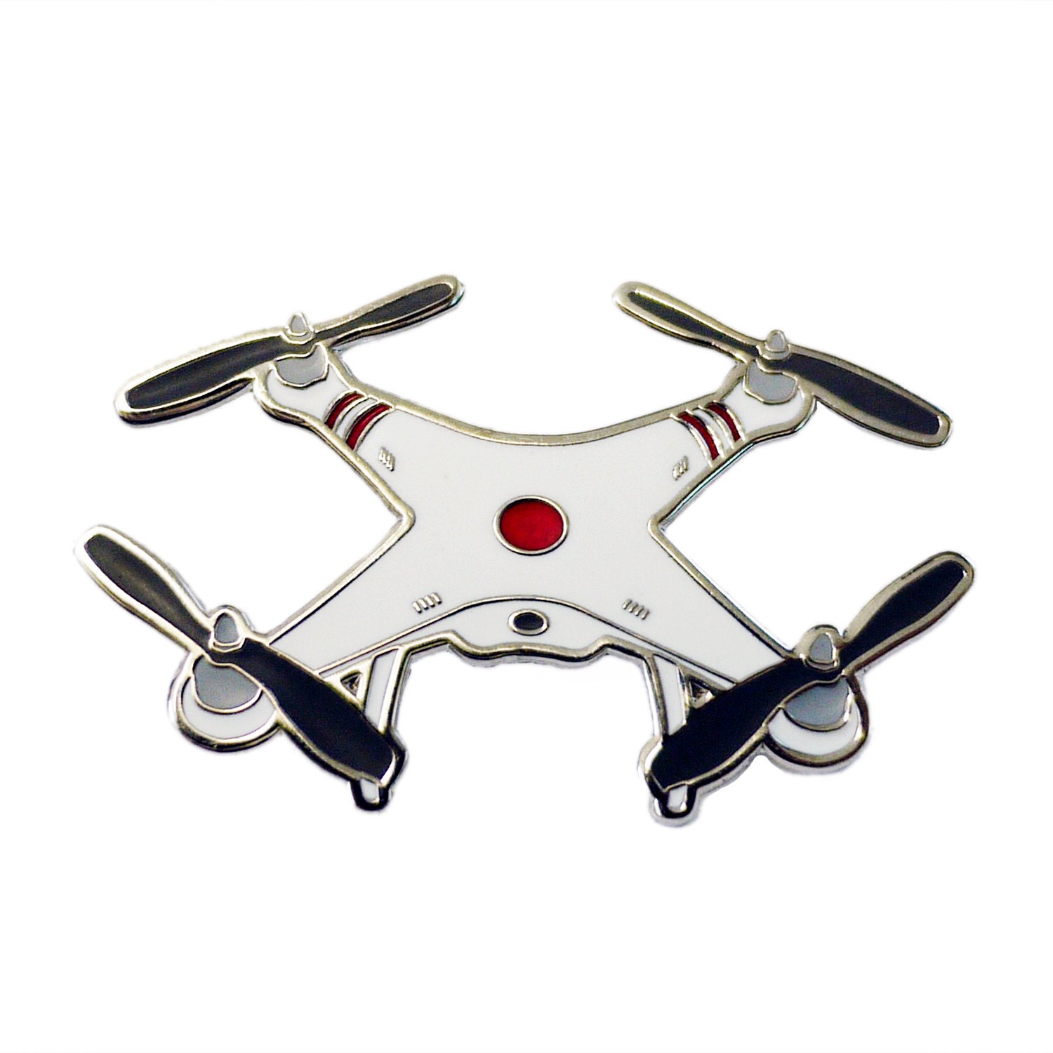 Fly the Friendly Skies Enamel Pin