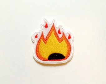 Fire applique | Etsy