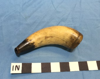 Antique powder horn | Etsy