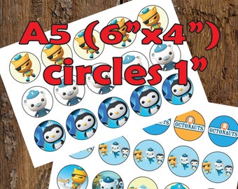 Octonauts stickers | Etsy